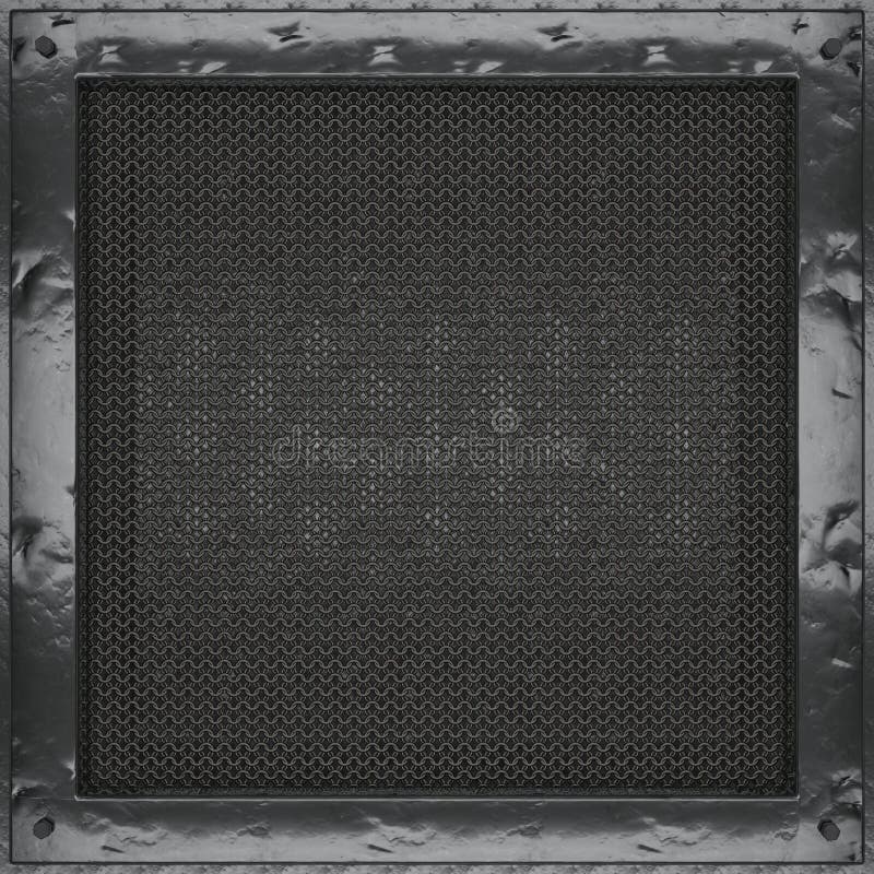 3D Render of Abstract Background with Metallic Textures Stock ...