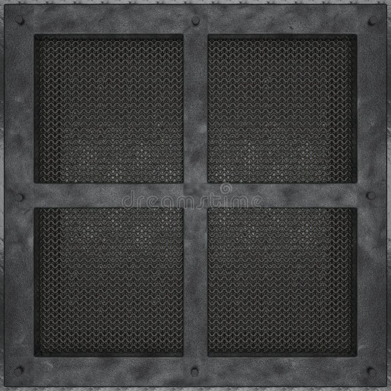 3D Render of Abstract Background with Metallic Textures Stock ...