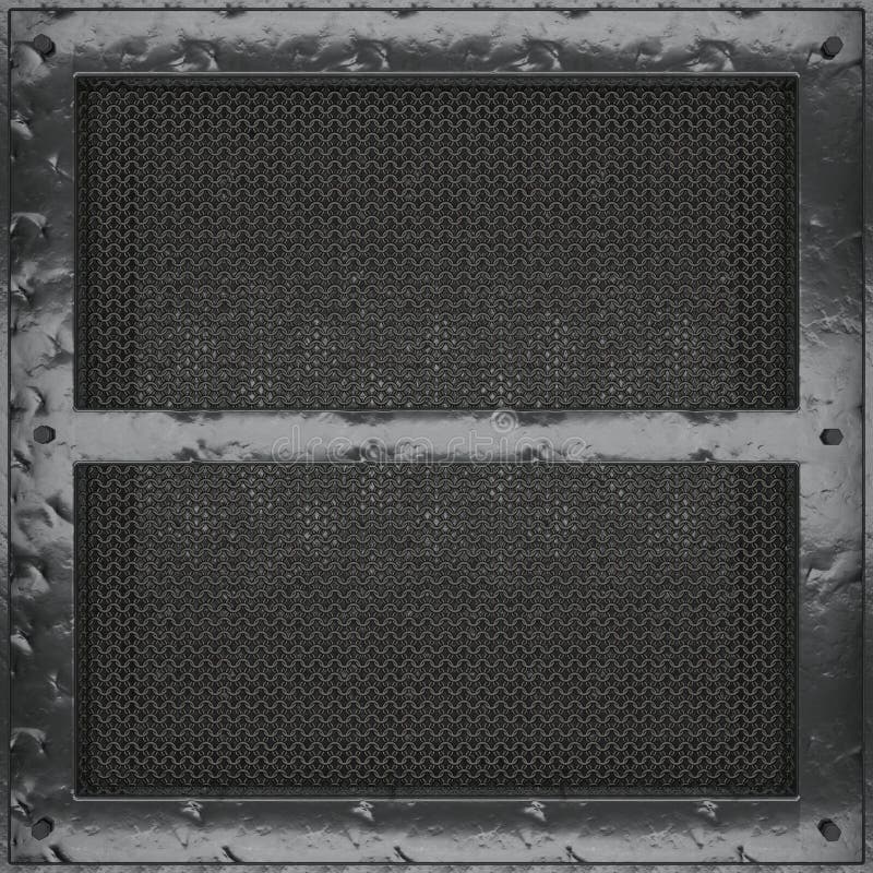 3D Render of Abstract Background with Metallic Textures Stock Photo ...