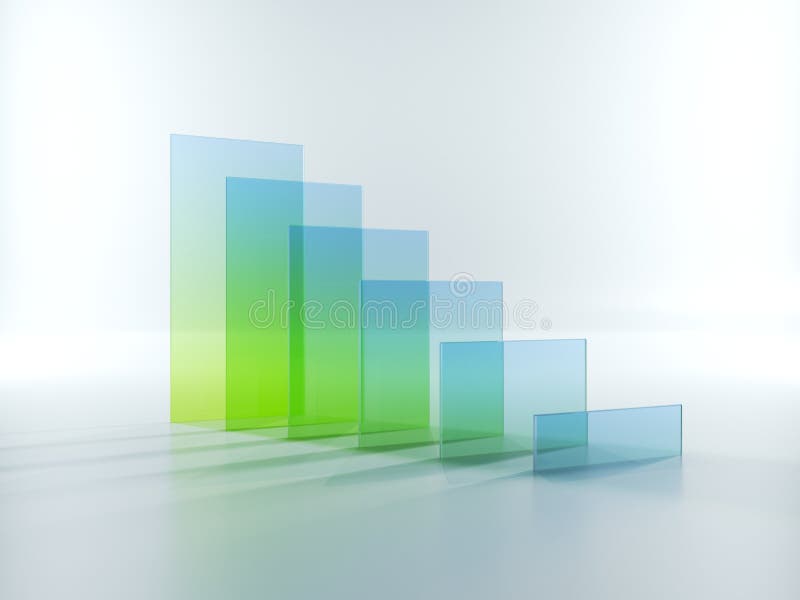 Translucent Red Glass Globe on White Background Stock Illustration ...