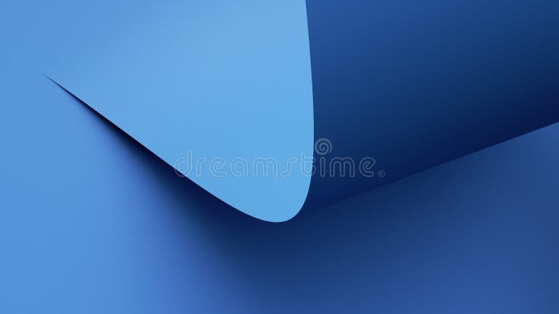 3d Render, Abstract Blue Background, Modern Minimalist Wallpaper with ...
