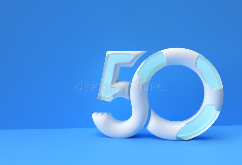 3D Render Abstract Broken Number 25 Banner 3D Illustration Design Stock ...