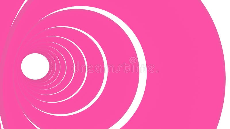 3d Render of Abstract Circle Shape Stock Illustration - Illustration of ...