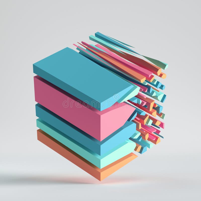 Fragmented Structure Stock Illustrations – 482 Fragmented Structure ...