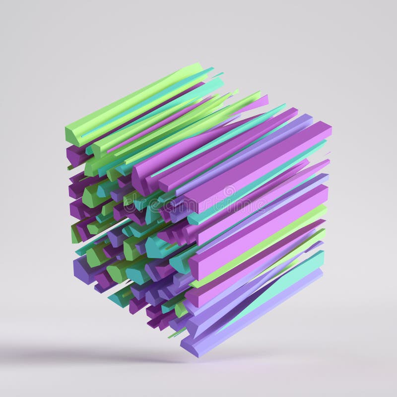 Colorful Shatter Polygonal Background Stock Vector - Illustration of ...