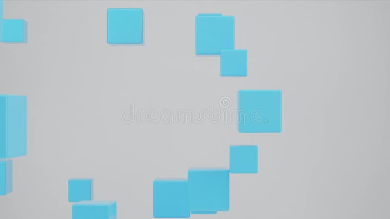 3d Render Abstract Neon Background with Glowing Stripes Loop Animation ...