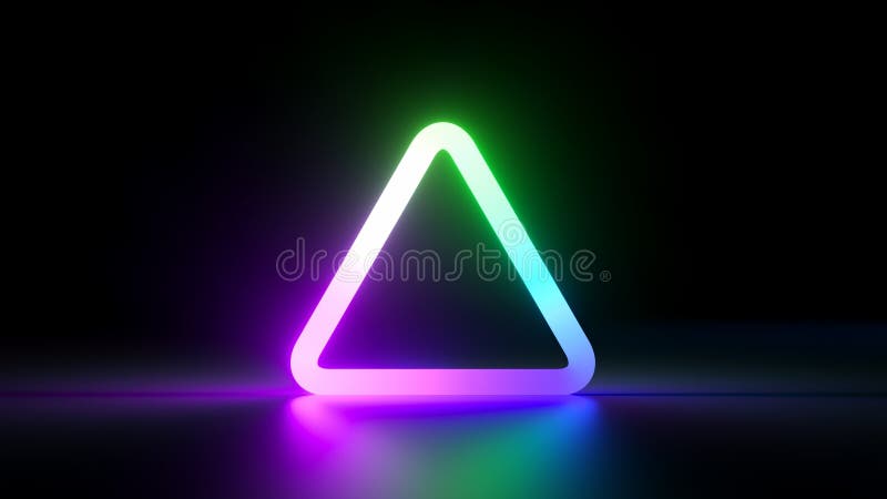 3d Render, Abstract Minimalist Background with Simple Geometric ...