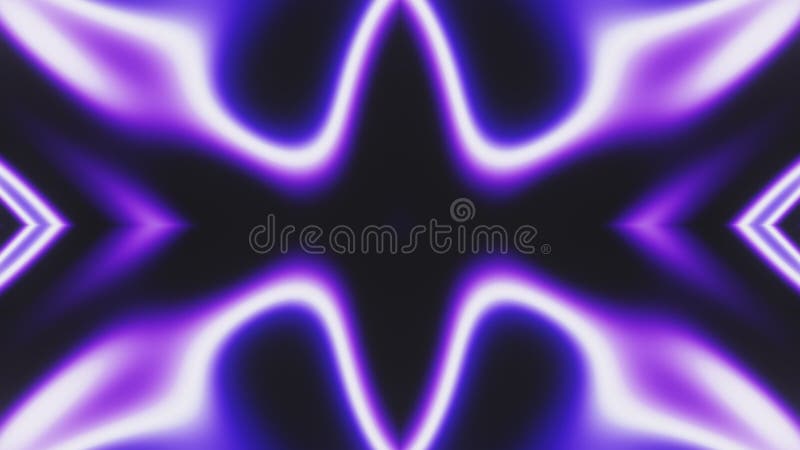 3D Render Abstract Purple Led Neon Background with Arrows Stock ...