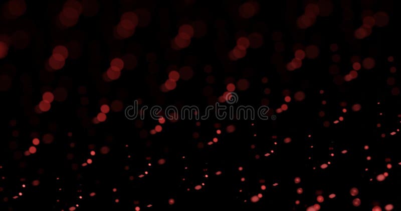 Render with Abstract Red Dots, Soft Focus Stock Video - Video of ...