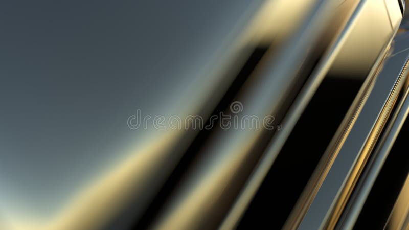 Abstract Surface with a Metallic Sheen, Illuminated by Light Stock ...