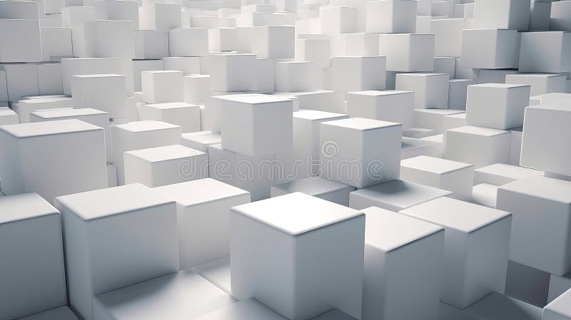 3d Render Abstract Volumetric Background. Generative Ai Stock ...