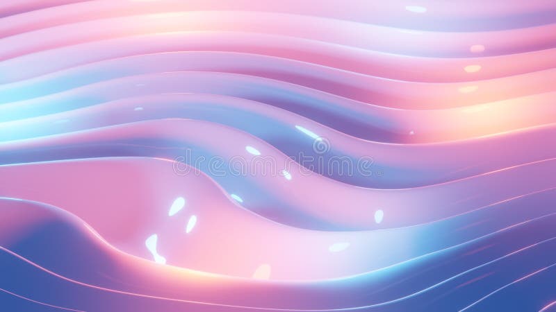 3d Render Abstract Wave Background Stock Illustration - Illustration of ...