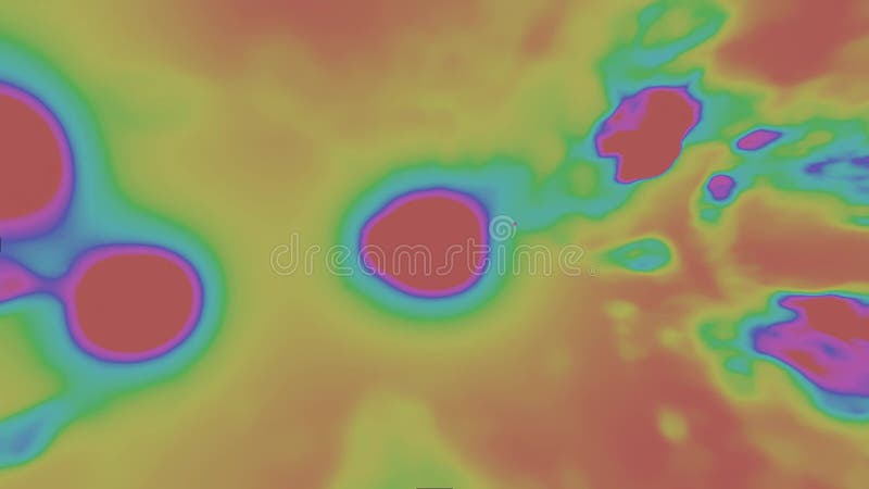 3d Render Abstraction of the Quantum World or Microcosmos Stock Footage ...