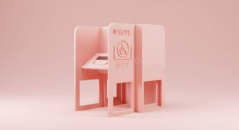 Accessible Voting Machine Stock Illustrations – 3 Accessible Voting ...