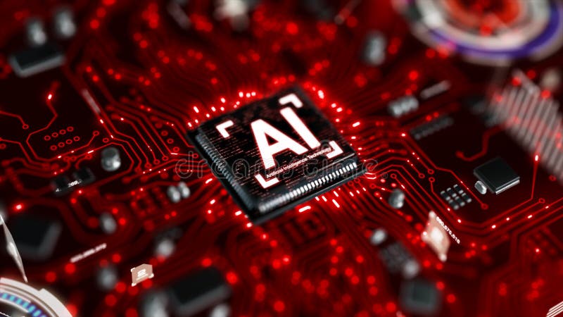 3D Render AI Artificial Intelligence Technology CPU Central Processor ... 3D Render AI Artificial Intelligence Technology CPU Central Processor ...