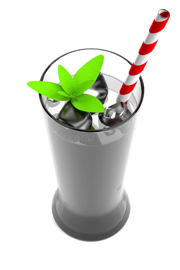 3d render of alcohol drink stock illustration. Illustration of render ...