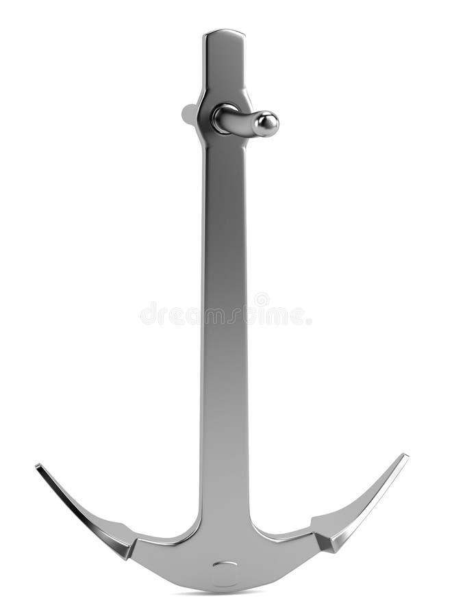 3d render of anchor stock illustration. Illustration of boat - 38555076