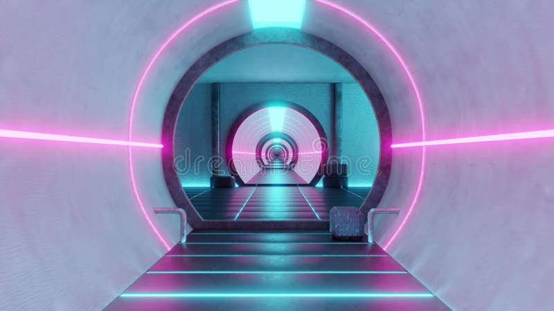 3D Animation of Futuristic Tunnel Sci-fi Spaceship Corridor with Color ... 3D Animation of Futuristic Tunnel Sci-fi Spaceship Corridor with Color ...