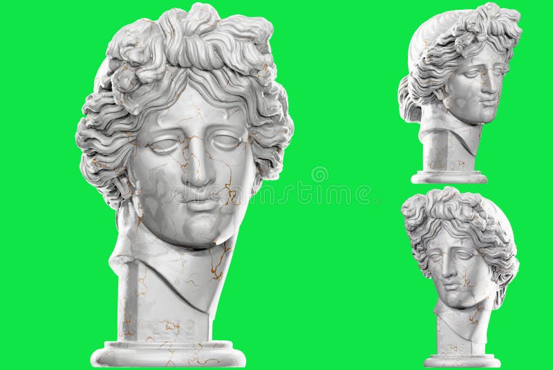 Apollo statue stock illustration. Illustration of marble - 273989386