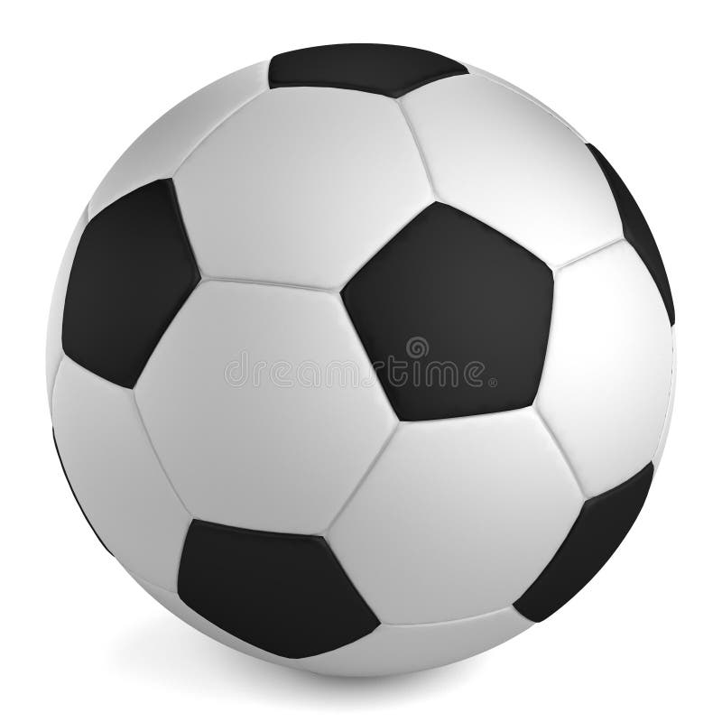3d render of ball stock illustration. Illustration of football - 37229482