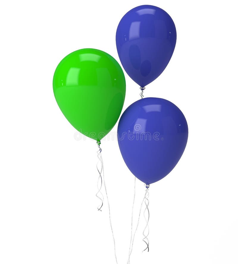 3d render ballon stock illustration. Illustration of flying - 175740891