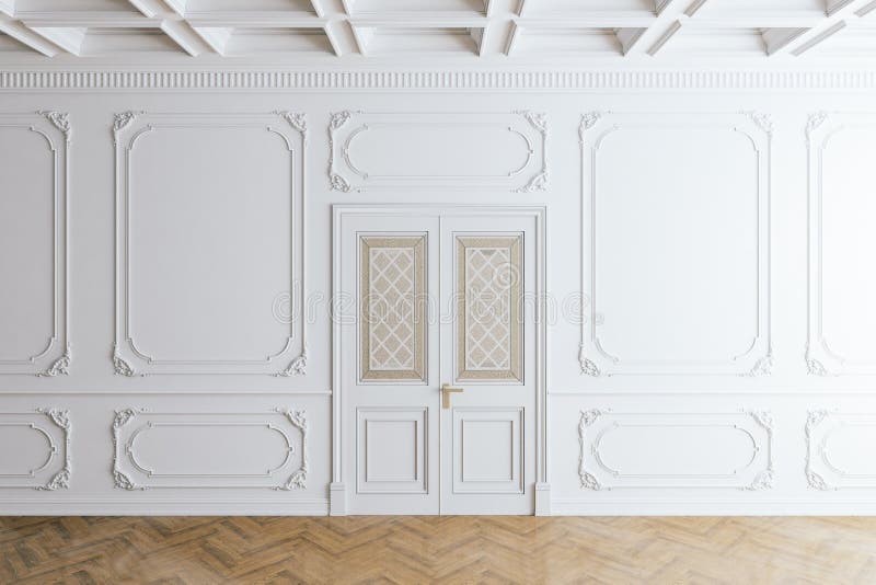 3d Render of Beautiful Vintage Interior Stock Illustration ...