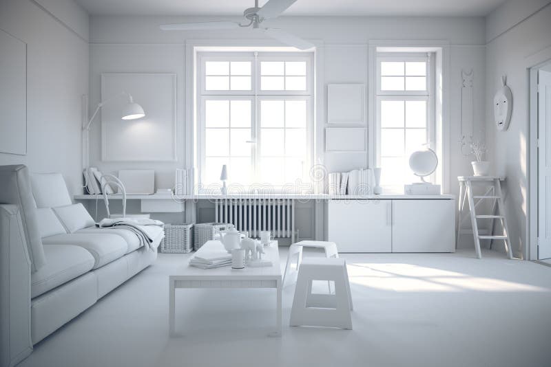 3D Render Beautiful Folds Of Foil With Gradient Iridescent Blue Red ...