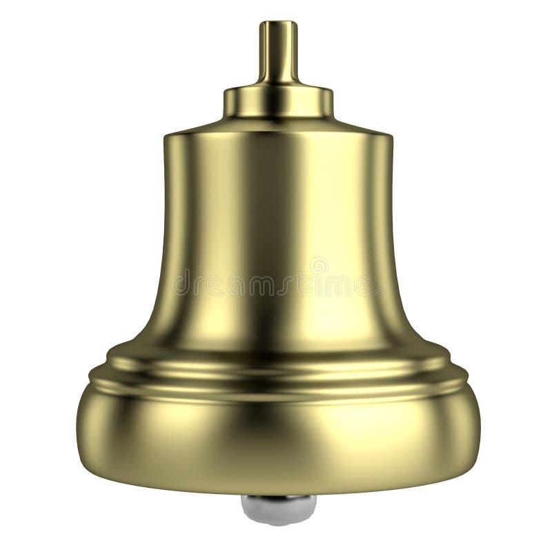 3d render of bell stock illustration. Illustration of render - 36096011
