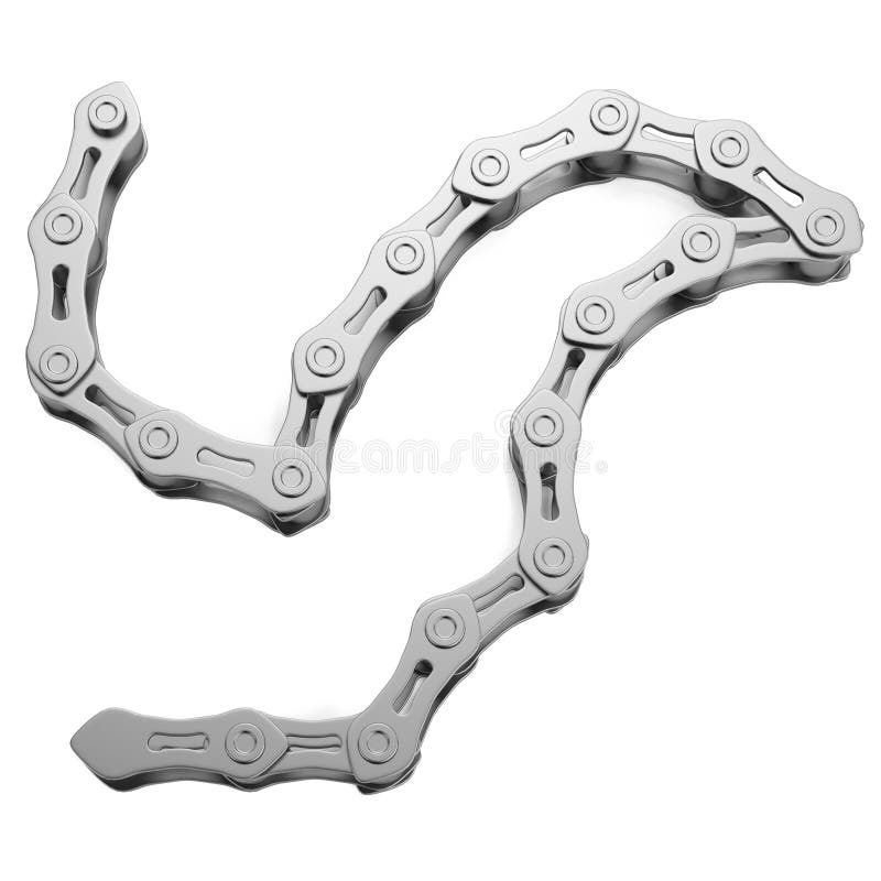 3d render of bike chains stock illustration. Illustration of bicycle ...