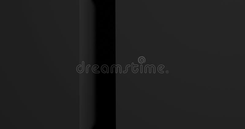 Render with Black Cubes with Shadow Stock Video - Video of minimalism ...