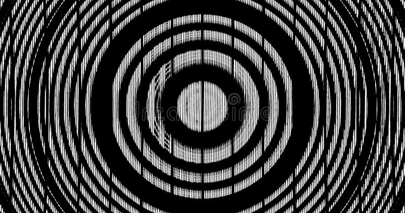 Render with Black and White Circles Stock Illustration - Illustration ...