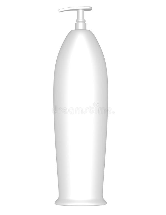 3d Render of a Blank Lotion Bottle Stock Illustration - Illustration of ...