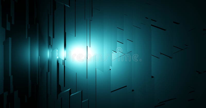 Render with a Blue Background from a Surface with Triangular Lines in ...