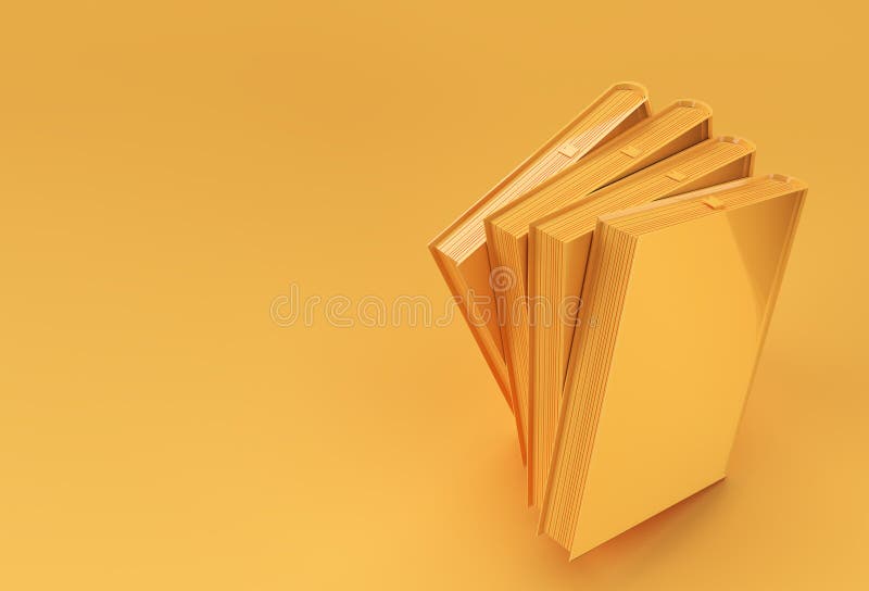 3D Render Books Stack of Book Covers Colorful Textbook Bookmark Design ...