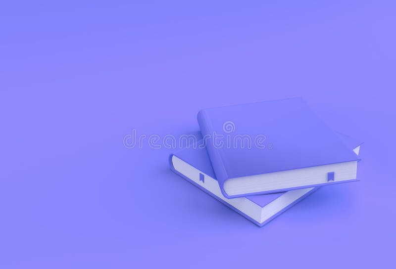 3D Render Books Stack of Book Covers Textbook Bookmark Mockup Style ...