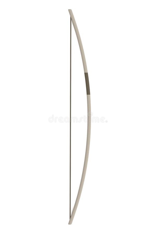 3d render of bow stock illustration. Illustration of realistic - 36528952
