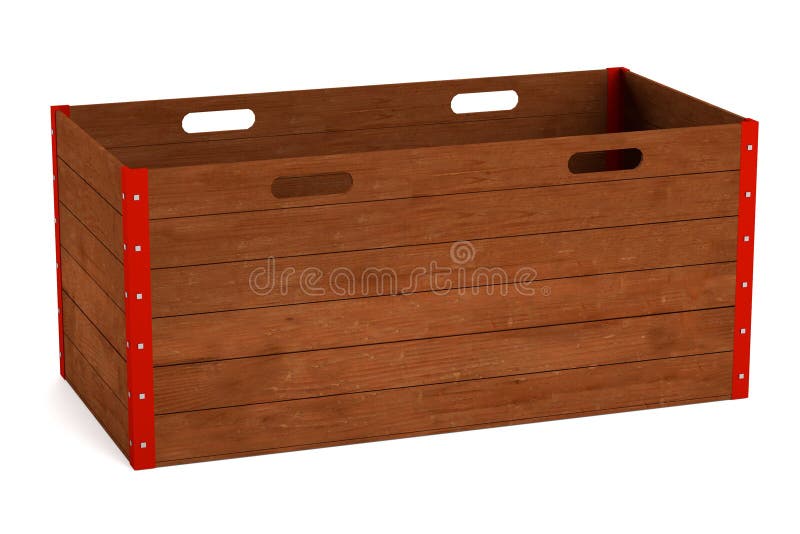 3d render of box stock illustration. Illustration of industrial - 39861720