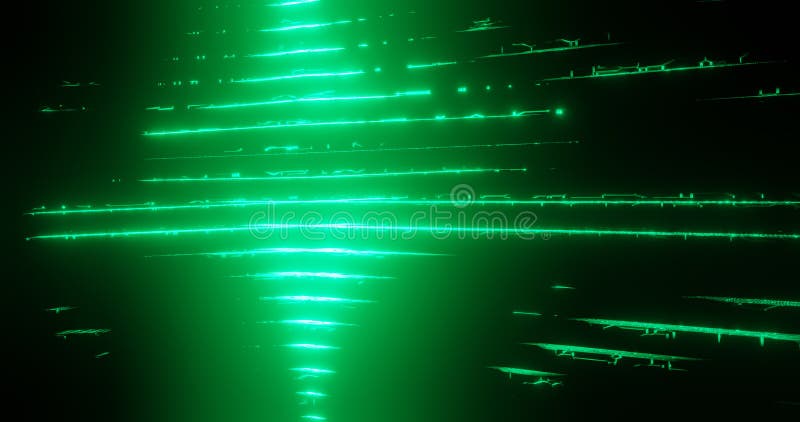 Render of a Bright Green Flash on an Alien Cyber Surface Stock ...