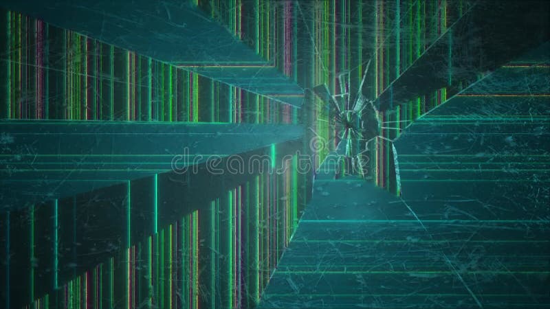 Cracked screen glitch stock footage. Video of flickering - 258154604