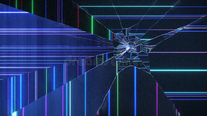 Cracked screen glitch stock footage. Video of flickering - 258154604