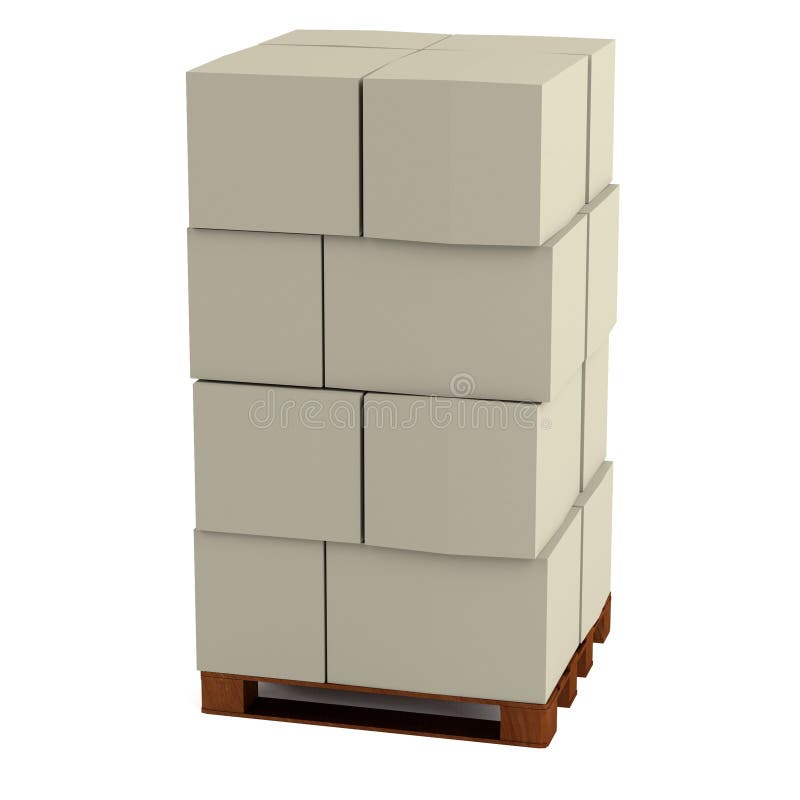 3d Render of Building Material Stock Illustration - Illustration of ...