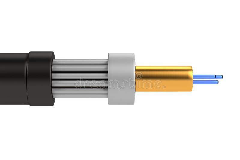 3d render of cable stock illustration. Illustration of render - 39893381