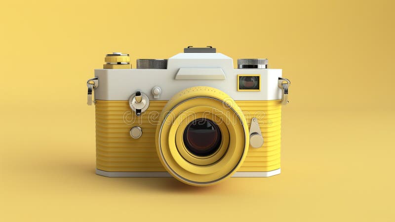 3d render camera icon stock illustration. Illustration of icon - 327346614