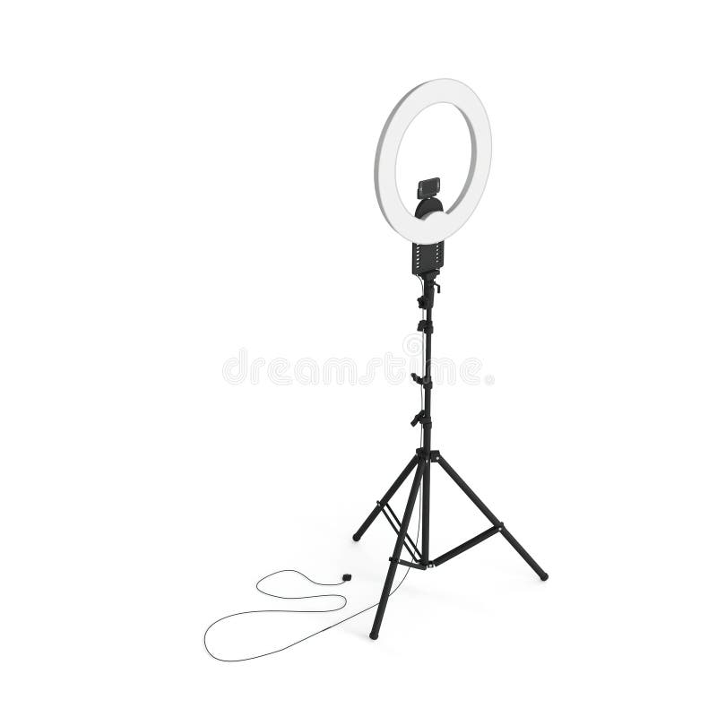 3D Render of a Camera Light on a Tripod for Professional Photography ...