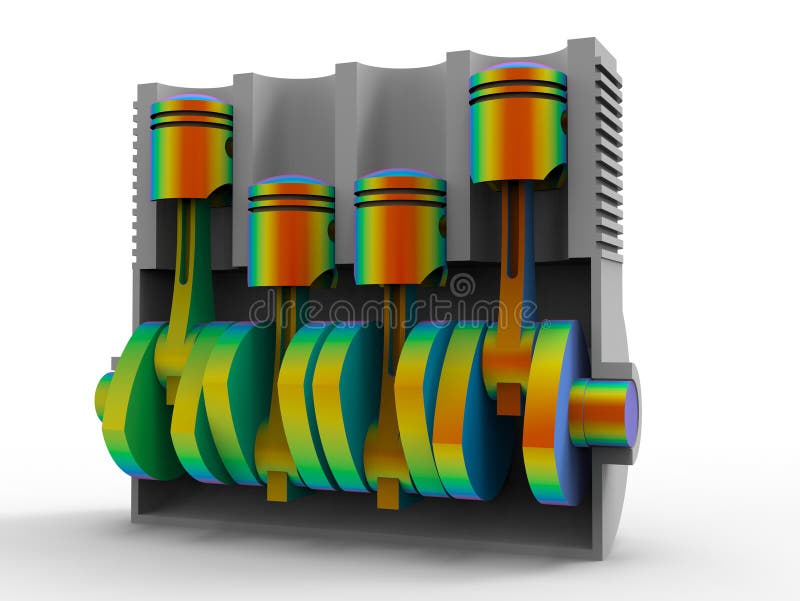 Inline Engine Stock Illustrations – 97 Inline Engine Stock ...