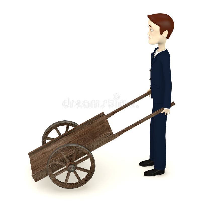 Medieval cart stock illustration. Illustration of barrow - 23517621