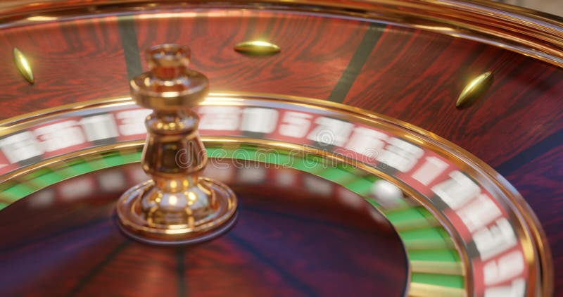 3d Render of Casino Roulette Wheel for Gamble Concept, Gambling ...