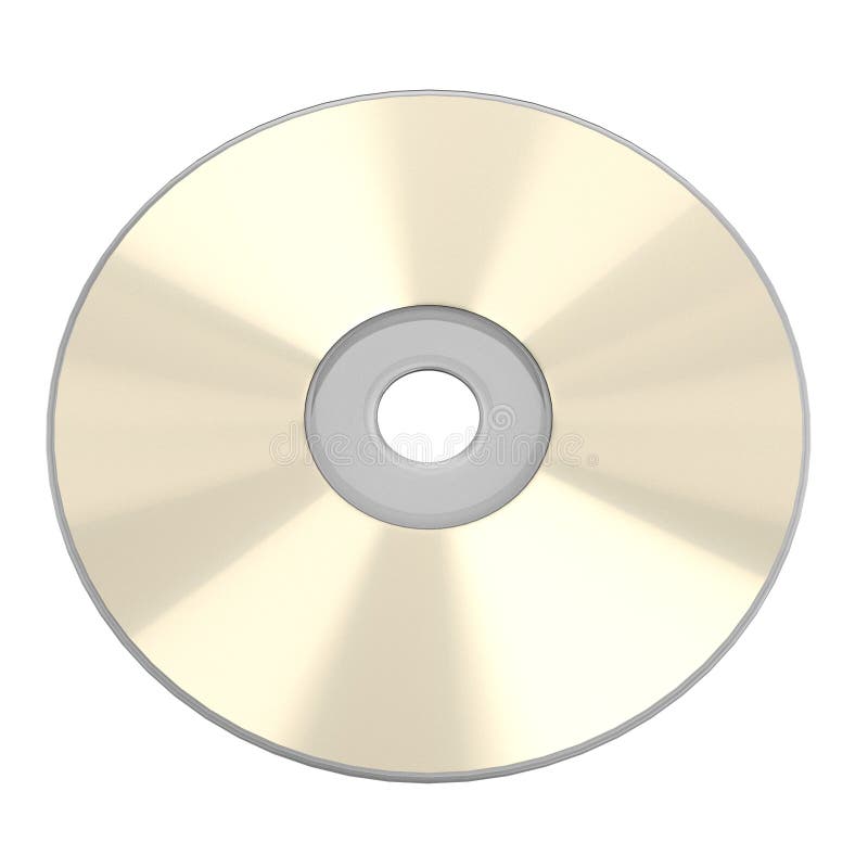 3d render of CD stock illustration. Illustration of render - 37485306