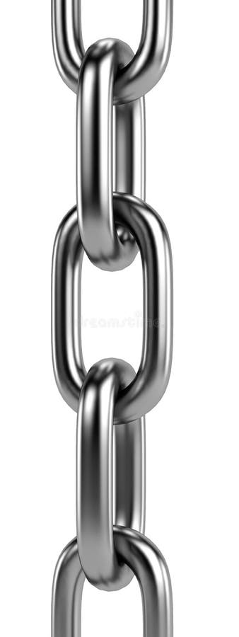 3d render of chain stock illustration. Illustration of realistic - 36555690