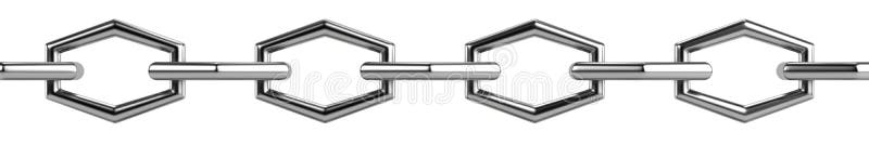 3d render of chain stock illustration. Illustration of gold - 38778602